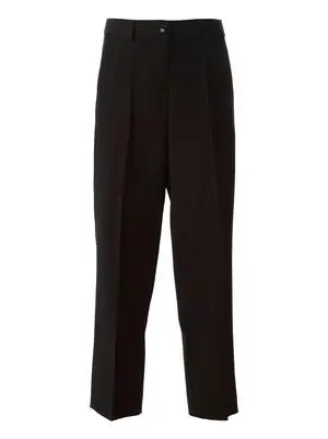 Moschino Straight Fit Tailored Trousers - Black