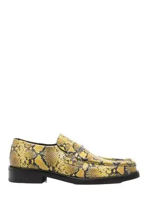 Martine Rose Square-toe Loafers - Yellow