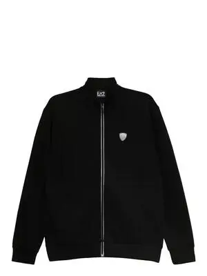 Emporio Armani Zip-up Jacket - Black