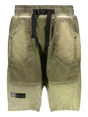 ISO.POETISM Panelled Shorts - Green