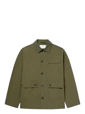 Mr P. Recycled-shell Field Jacket - Green