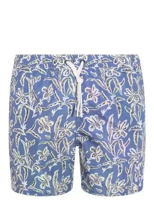 Altea Printed Swim Shorts - Blue