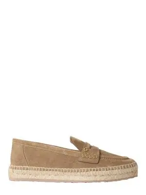 GIANVITO ROSSI Lido Suede Espadrilles - Brown