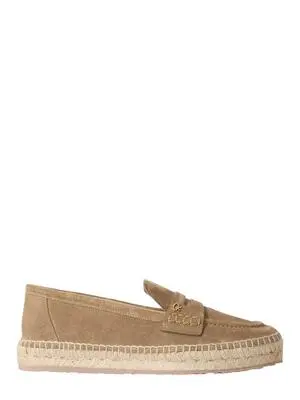 GIANVITO ROSSI Gianvito Rossi Lido Suede Espadrilles Camel
