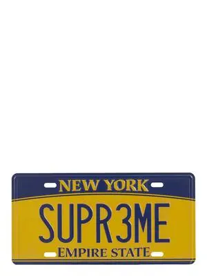 Supreme License Plate - Multicolor