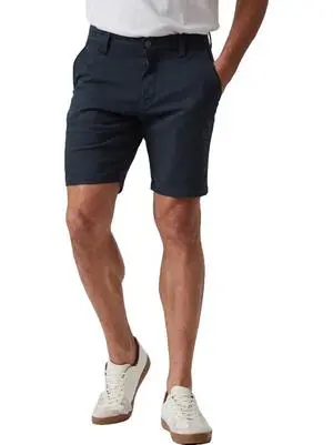 34 Heritage Arizona Coolmax® Slim Fit Chino Shorts - Navy Coolmax