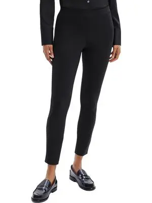 Theory Adbelle High Waisted Ankle Length Pants - Blk
