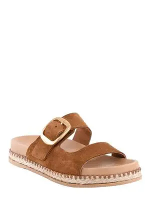 Seychelles Seychelles Getaway Slide Sandal Dark Tan
