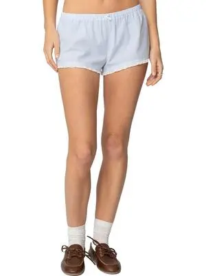 EDIKTED EDIKTED Danna Pinstripe Shorts