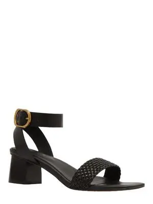 FRANKIE4 Eadie Ankle Strap Sandals - Black