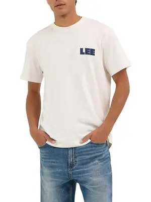 LEEM Workwear Graphic T-shirt - Ecru