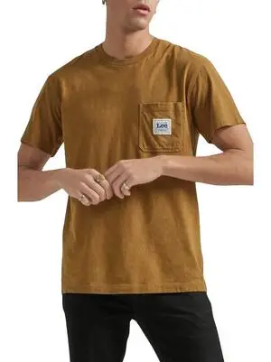 LEEM Workwear Cotton Pocket T-shirt - Tumbleweed