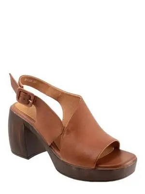 Eos EOS FOOTWEAR Spicer Slingback Platform Sandal Brandy