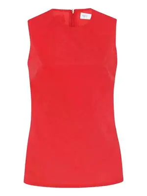 Rosetta Getty Crew-neck Tank Top - Red