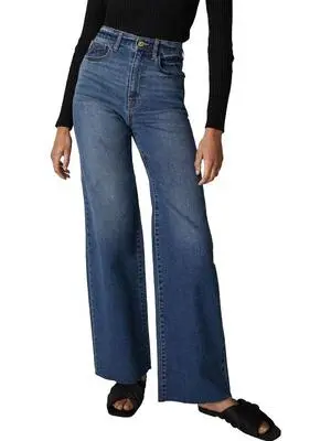 UNPUBLISHED Noemi Long Pasadena Flare Jeans - Dark Blue