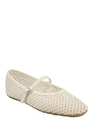 Mia Kora Mary Jane Flat - Natural