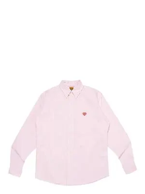 HUMAN MADE Stripe Oxford Shirt - Pink