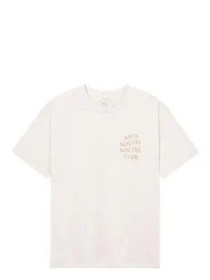 ANTI SOCIAL SOCIAL CLUB Mind Games Tee 'natural - Cream