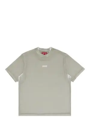 Supreme Overprint Small Box Short-sleeve Top 'grey' Grey