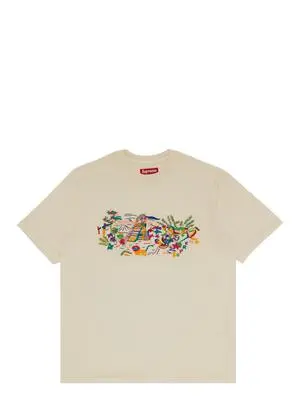 Supreme Machu Picchu Short-sleeve Top 'natural' Cream