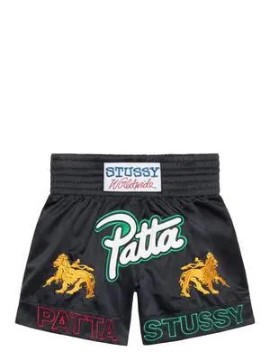StÜssy X Patta Boxing Short - Black