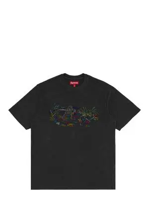 Supreme Machu Picchu Short-sleeve Top 'black' Black