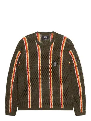 StÜssy X Patta Striped Loose Gauge Sweater - Multicolor