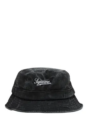 Supreme Coated Denim Crusher - Black