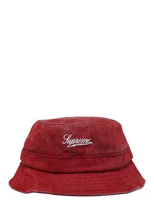 Supreme Coated Denim Crusher - Red