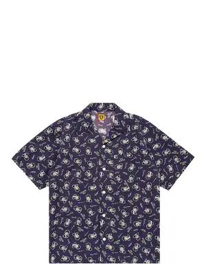 HUMAN MADE Beatles Aloha Shirt 'navy - Blue