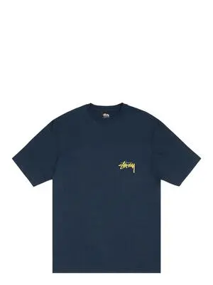 StÜssy Shells Tee 'navy - Blue