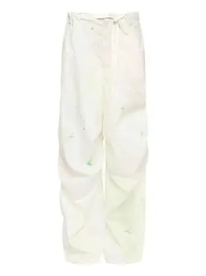 MAISON MARGIELA Paint-splatter Trousers - White