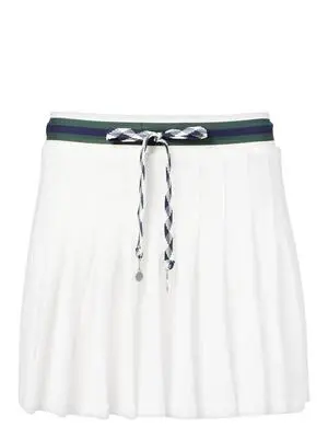 The Upside Laver Cadiz Pleated Tennis Skirt - White