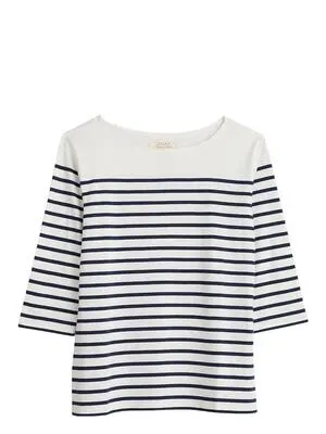 SEASALT CORNWALL Sailor Top Falmouth Breton Chalk Maritime