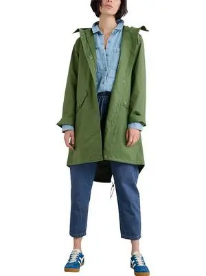 SEASALT CORNWALL Seafaring Coat - Green