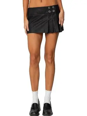 EDIKTED Sacha Mini Skort - Black