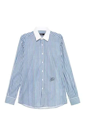Karl Lagerfeld Striped Shirt - Blue