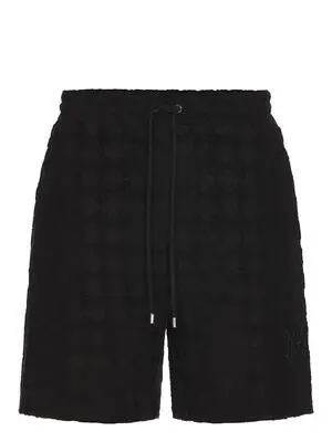 Amiri Ma Quad Towelling Short - Black