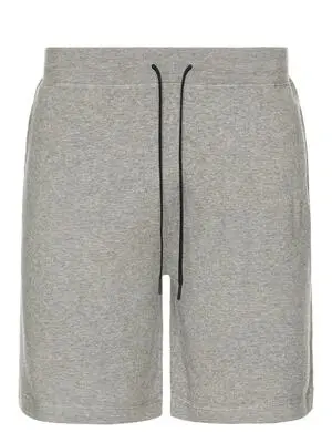 Theory Light Bilen Sweatshort - Melange Grey