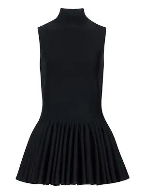 Alaïa Godet Top - Noir Alaia