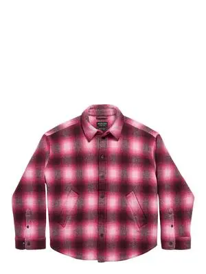 Balenciaga Wool Plaid Jacket - Black