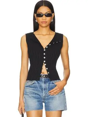 Free People Tilly Vest - Black