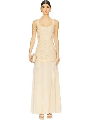 Lpa Simona Maxi Dress - Cream