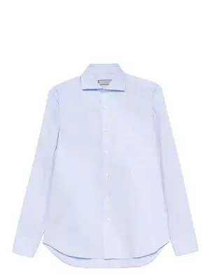 Canali Cotton Shirt - Blue