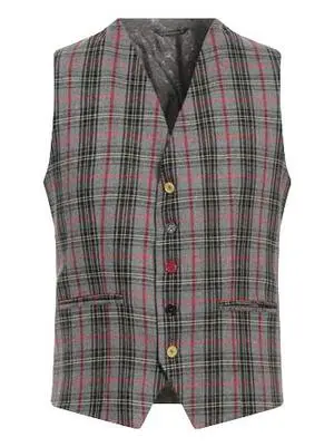 DANIELE ALESSANDRINI Tailored Vest - Grey