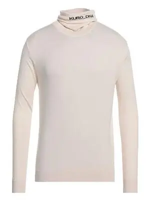 TAKESHY KUROSAWA Turtleneck Knit Top - White