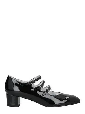 CAREL Leather Pumps - Black