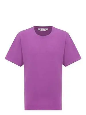 Off-White Diag Tab Oversized Fit T-shirt - Purple