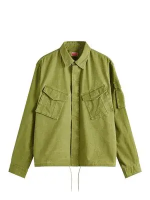 Kenzo Pocket Overshirt - Pale Khaki