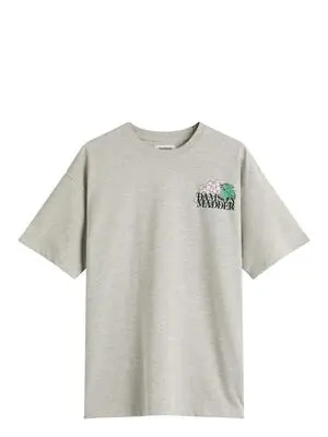 DAMSON MADDER Dessert Boyfriend T-shirt - Grey